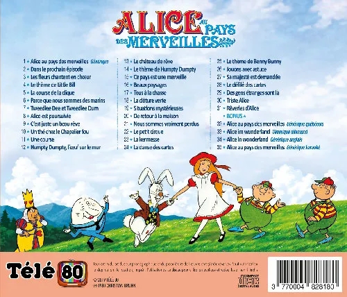 ALICE AU PAYS DES MERVEILES (French Version)